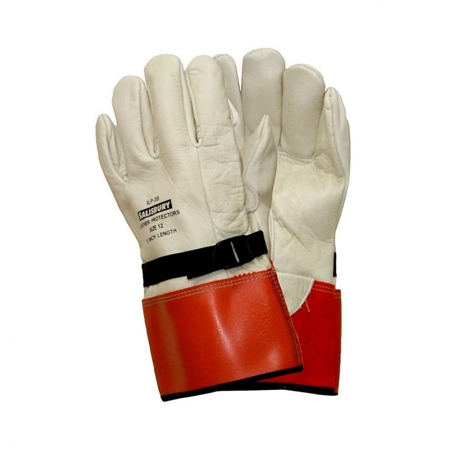 Guante de cuero protector dieléctrico
