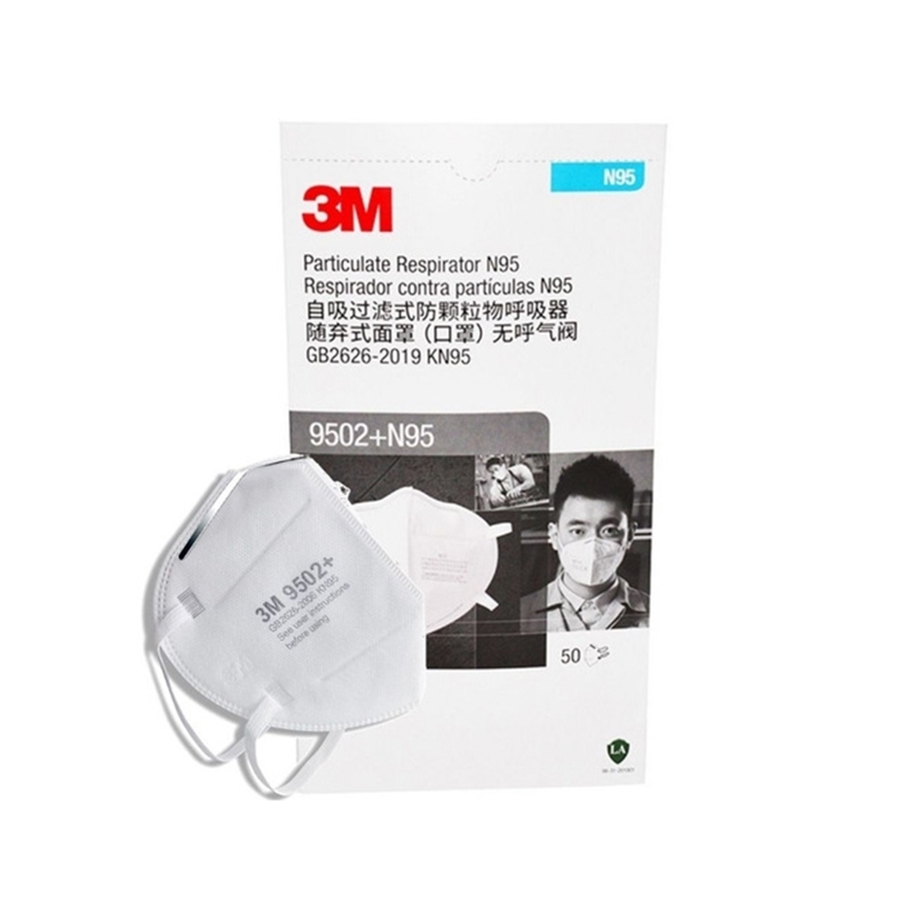 Respirador desechable N95/KN95 Caja de 50 unidades