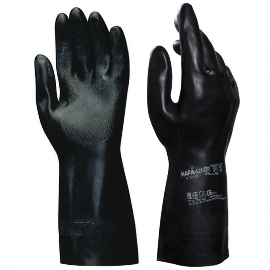 Guante flocado de neopreno, doble capa “Technic 420”