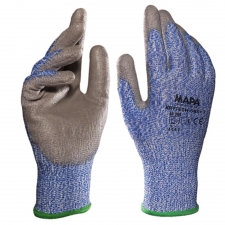 Guante anticorte, recubierto de poliuretano “Krytech 586”