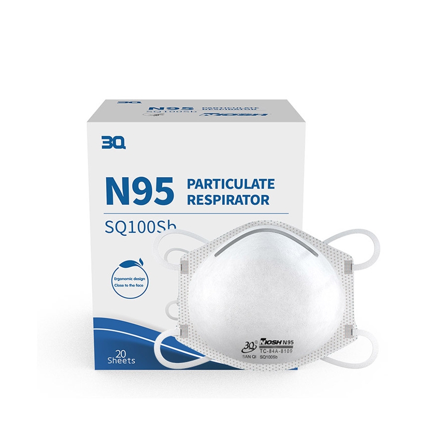 Mascarilla desechable N95 (caja 20 unidades)