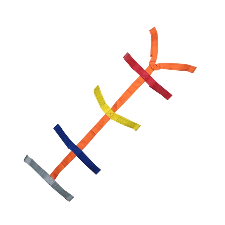 Arnés tipo araña de 10 puntos para tabla rígida