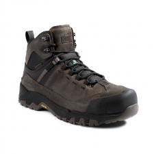 Zapato de cuero impermeable puntera y plantilla de fibra con suela Vibram